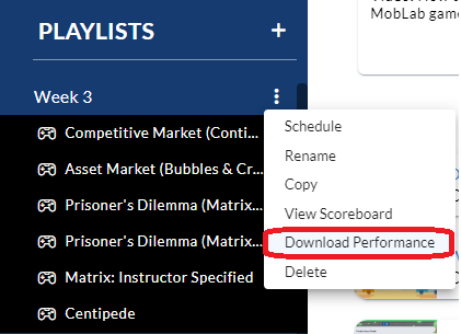 Tracking Student Performance – MobLab - Support