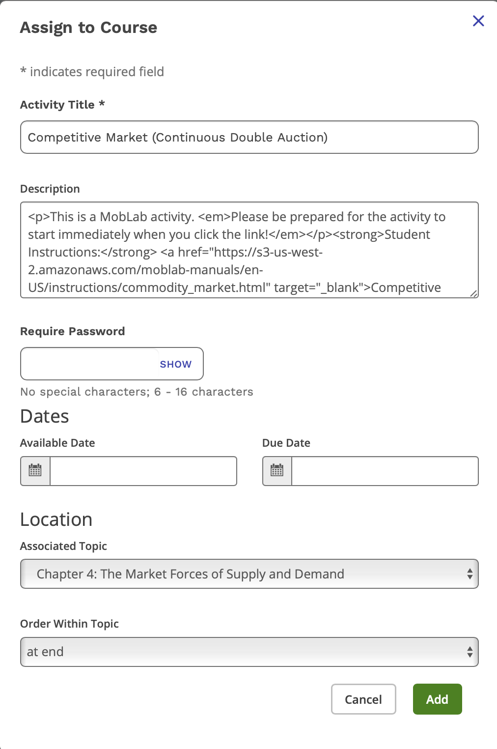 MindTap from Cengage – MobLab - Support